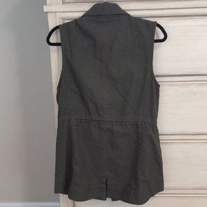 Sebby | Jackets & Coats | Sebby Utility Vest In Olive Green Color ...